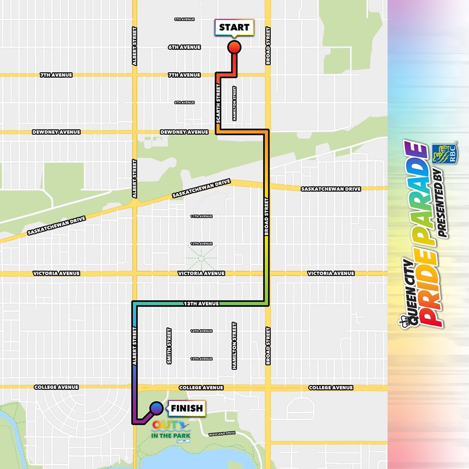 pride parade route 2019 | 980 CJME
