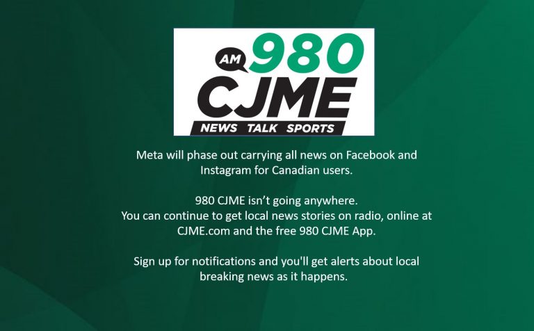 Why you won’t find 980 CJME news on Facebook this week | 980 CJME